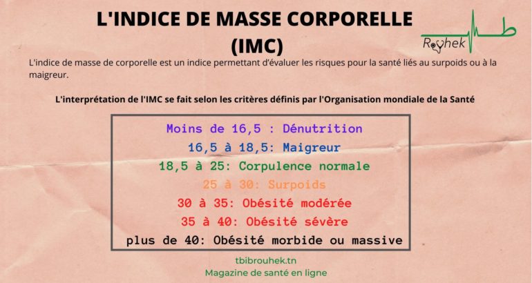 FICHE PRATIQUE: CALCULEZ VOTRE INDICE DE MASSE CORPORELLE (IMC ...